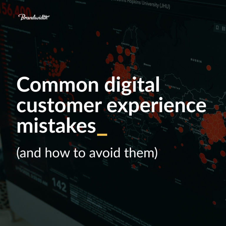 Avoid These Common Digital CX Mistakes